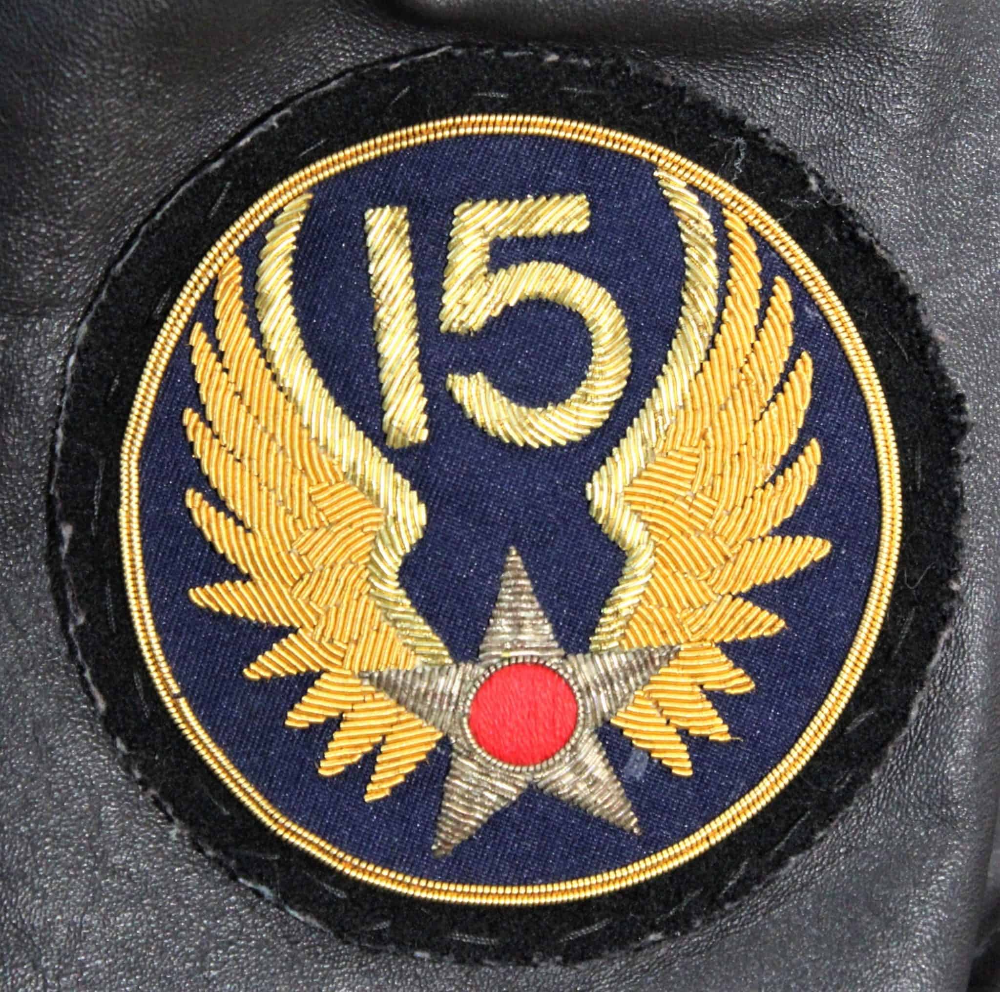 15th Air Force Bullion Patch | CAF RISE ABOVE