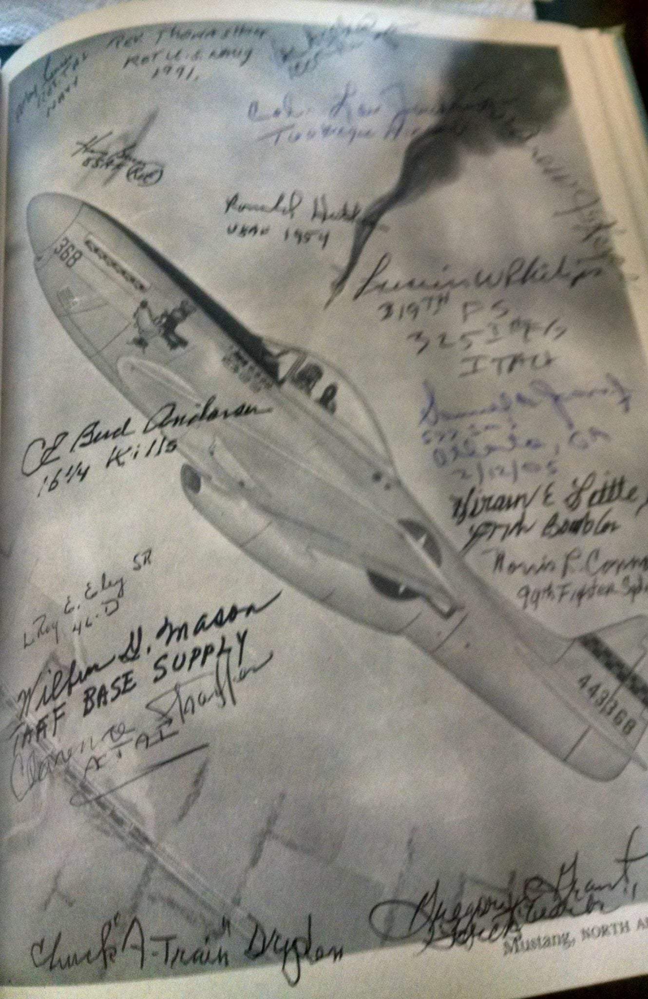"Our Fighting Planes" signed by Tuskegee Airmen | CAF RISE ABOVE